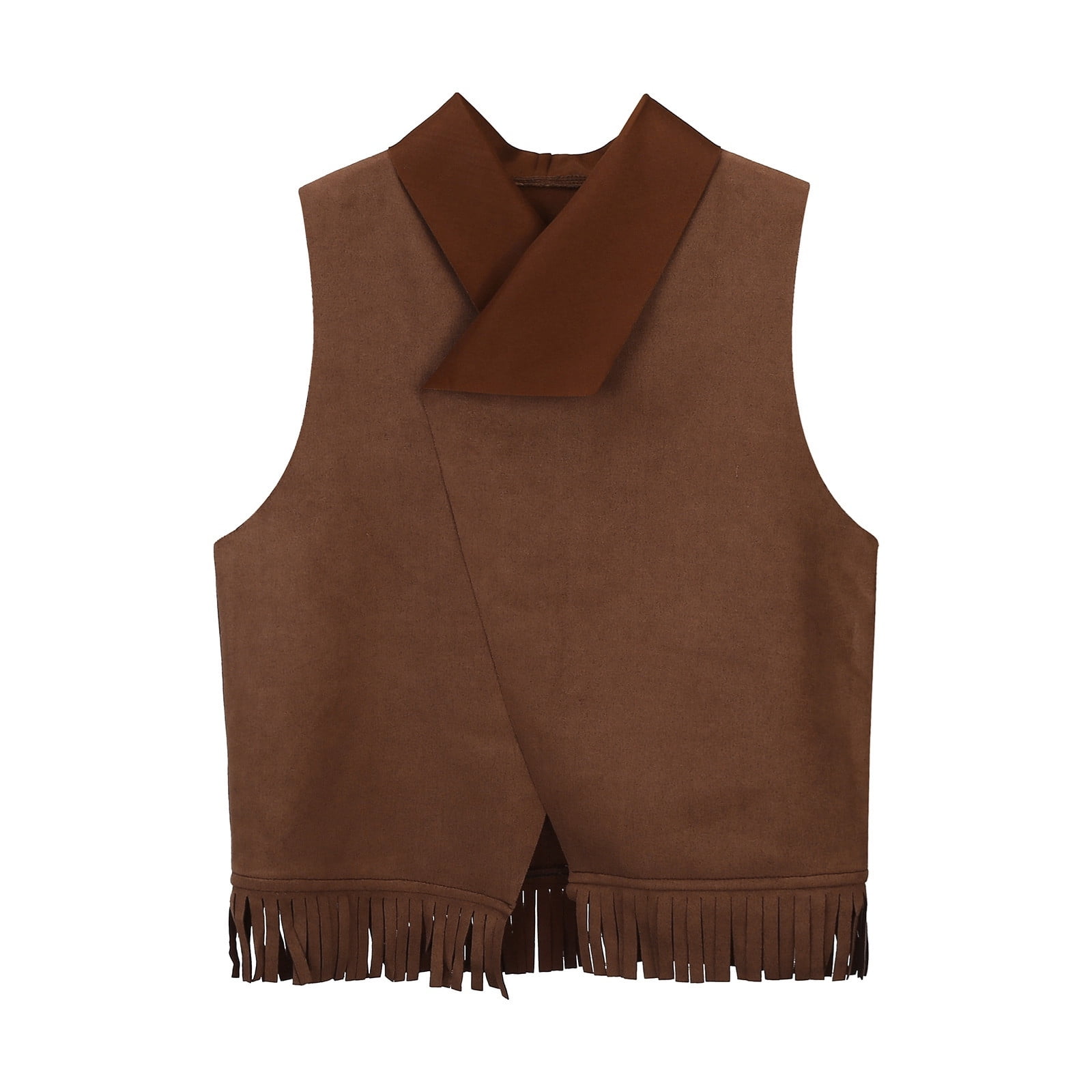 Boys' Outerwear Jackets Cardigan Vest Western Cowboy Cow Girl Vest ...