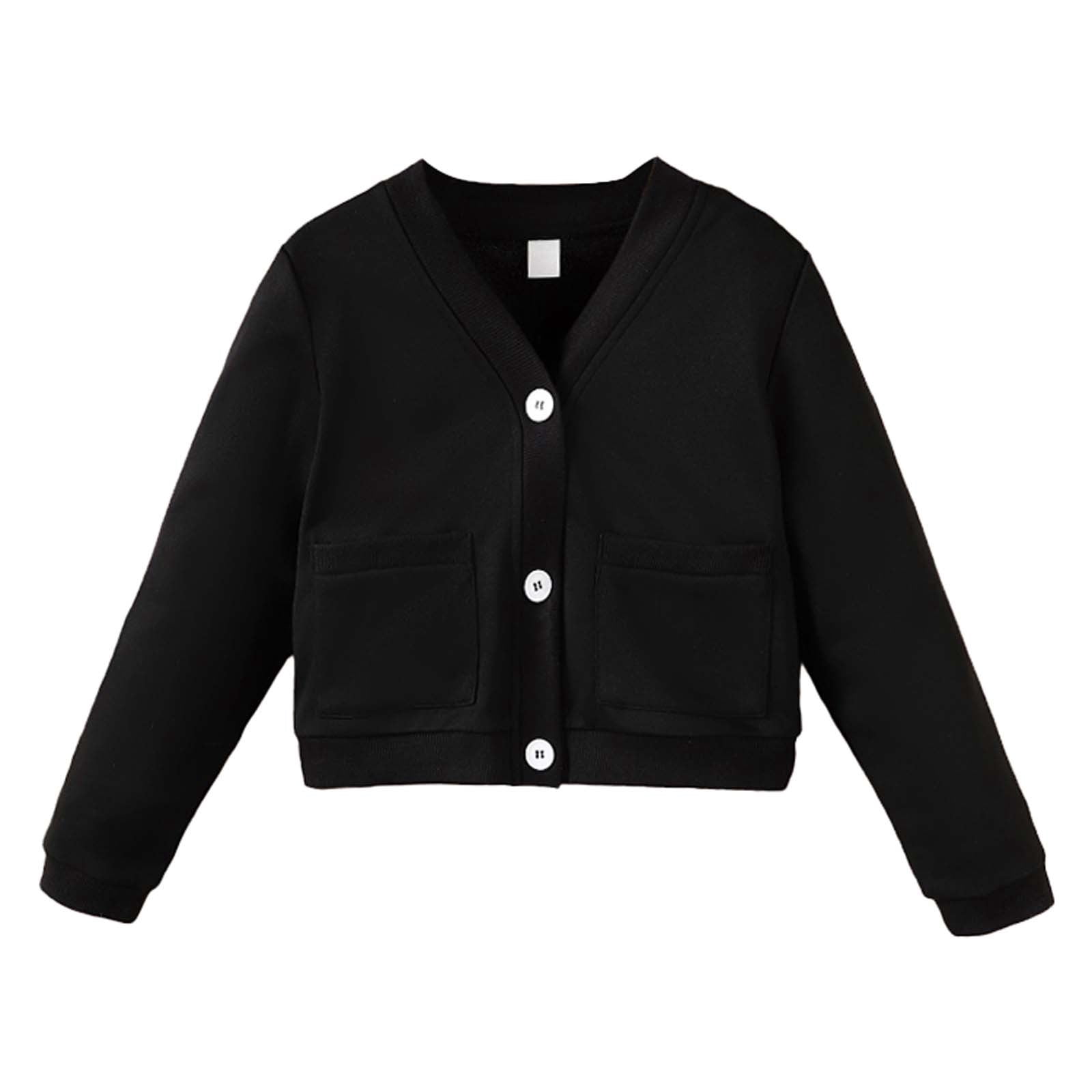 Boys' Outerwear Jackets Kids Toddler Boys Fall Solid Lightweight Jacket ...
