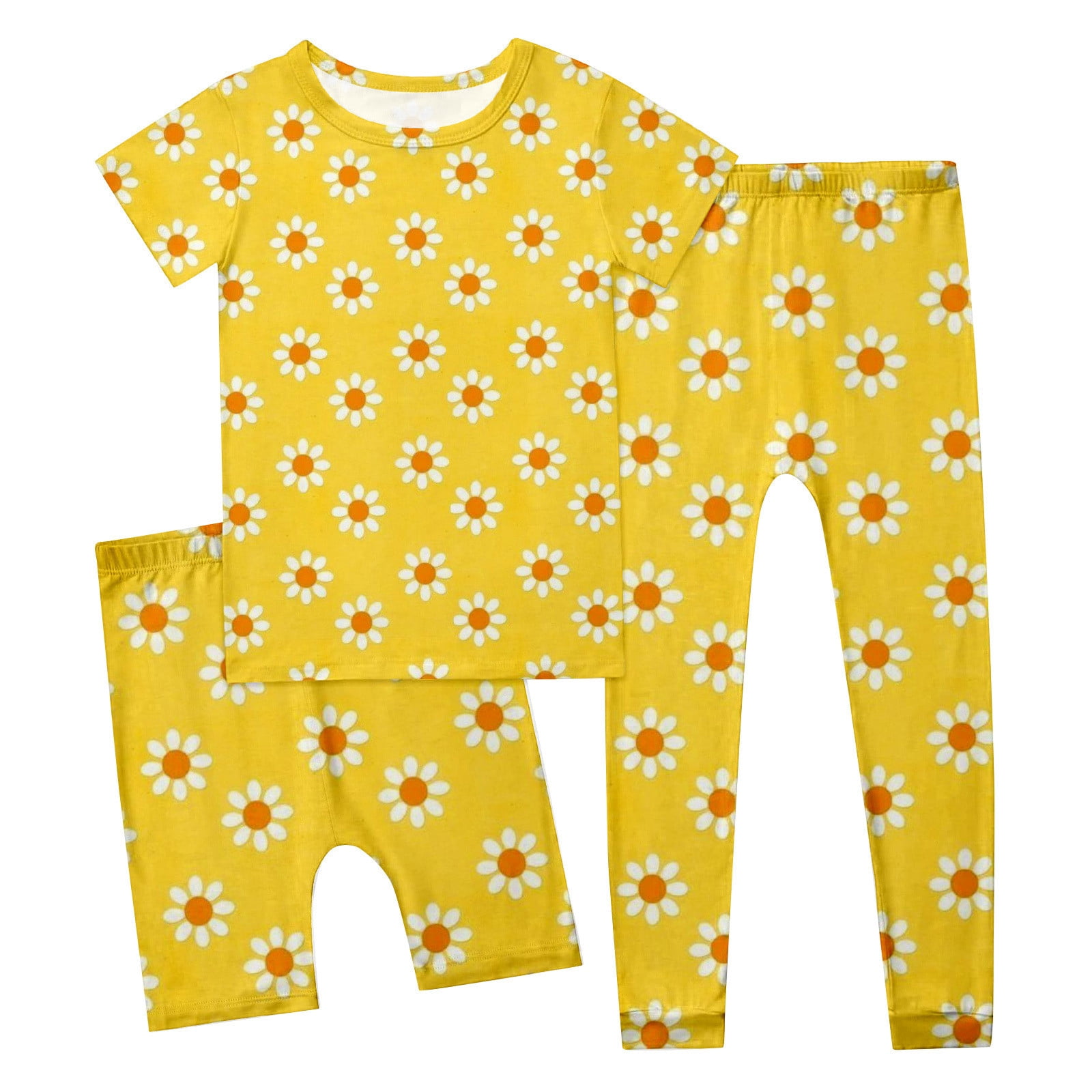 Boys Outfit Sets Kids Girls 3Pcs Unisex Toddler Short Shirt Pants ...