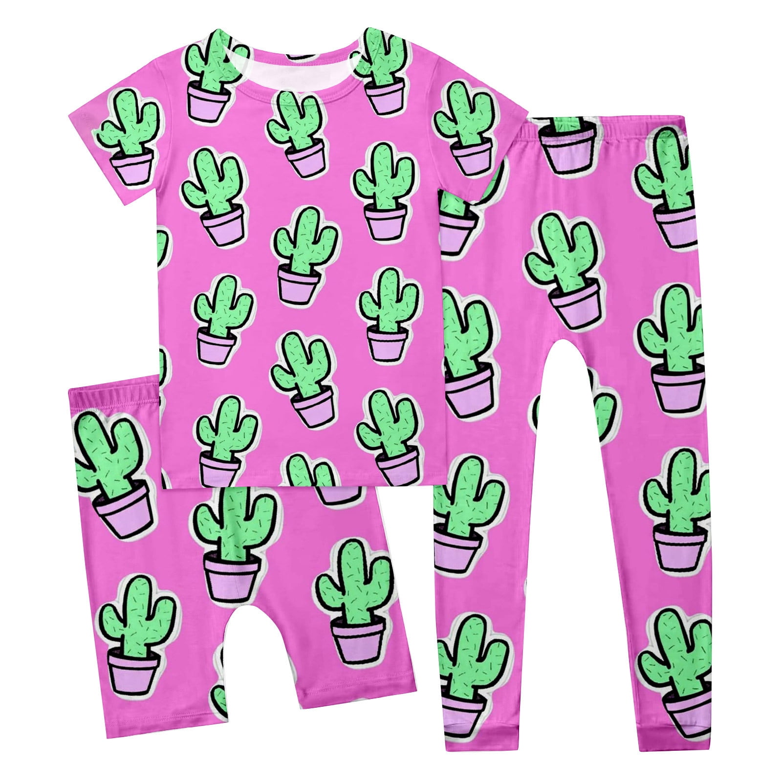 Boys Outfit Sets Kids Girls 3Pcs Unisex Toddler Short Shirt Pants ...