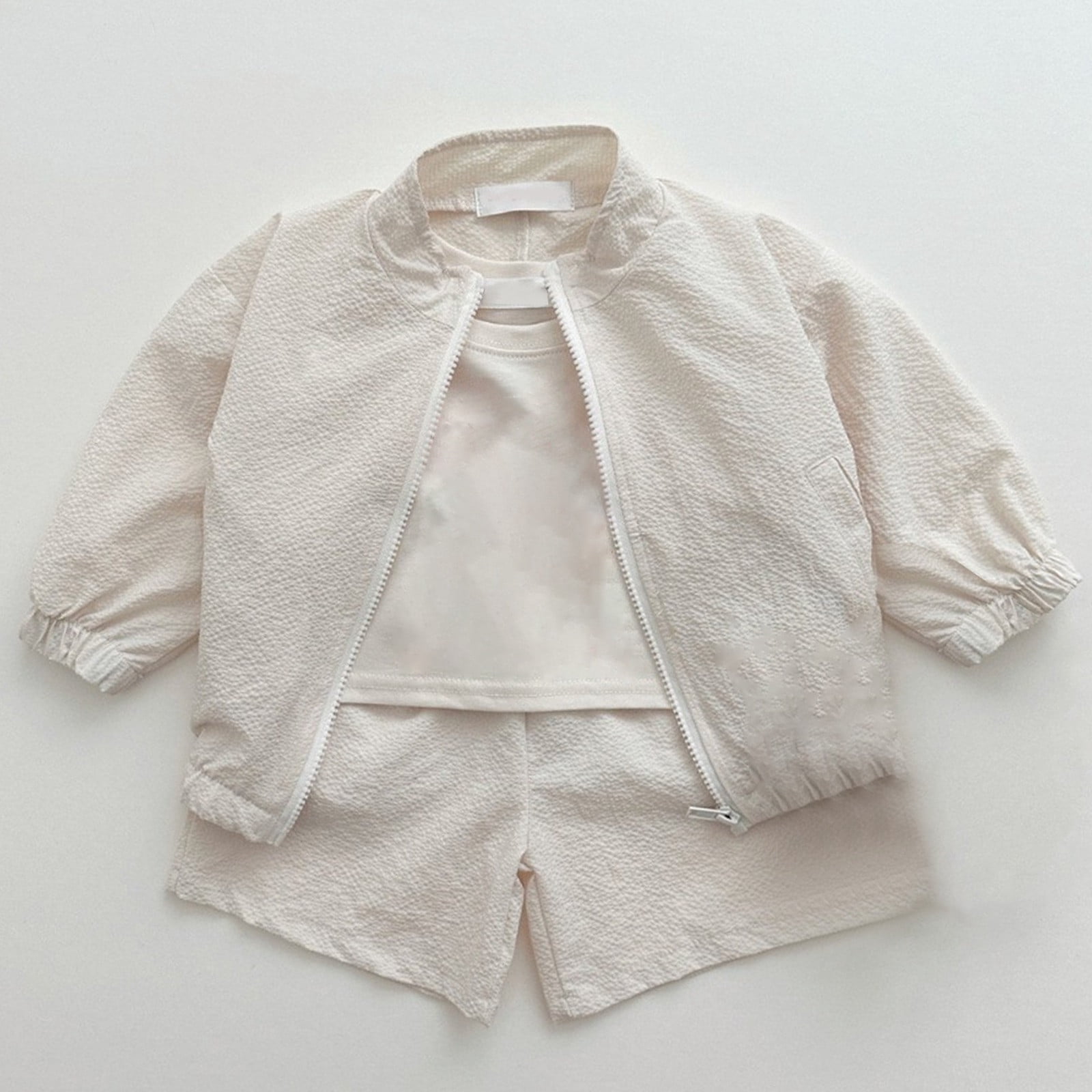Boys Outfits Set Boys Summer Outfits 2 Piece Set Upf Sun Zip Jacket ...