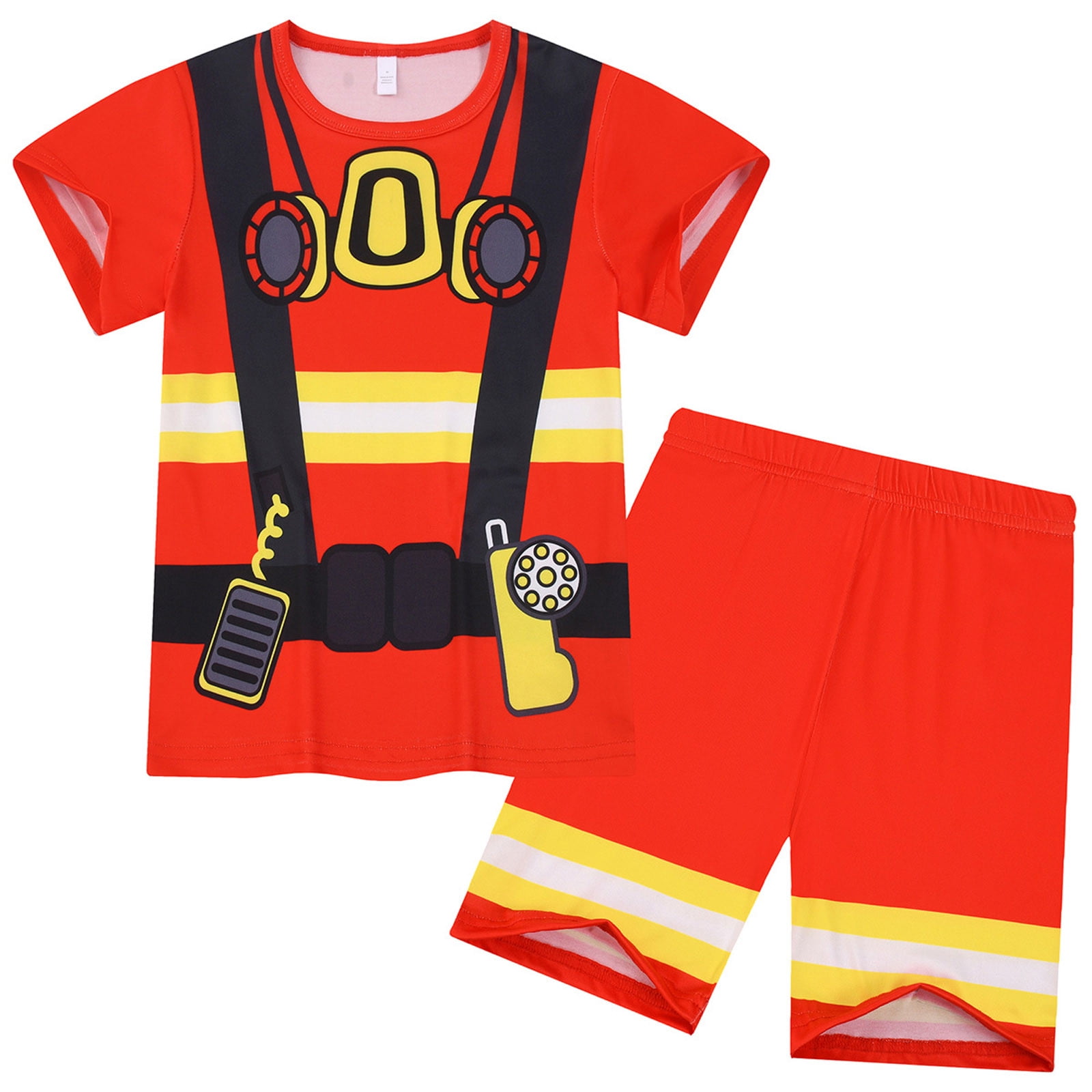 Boys Outfits Set Home Casual Comfortable Short Sleeve Top Shorts Combo ...