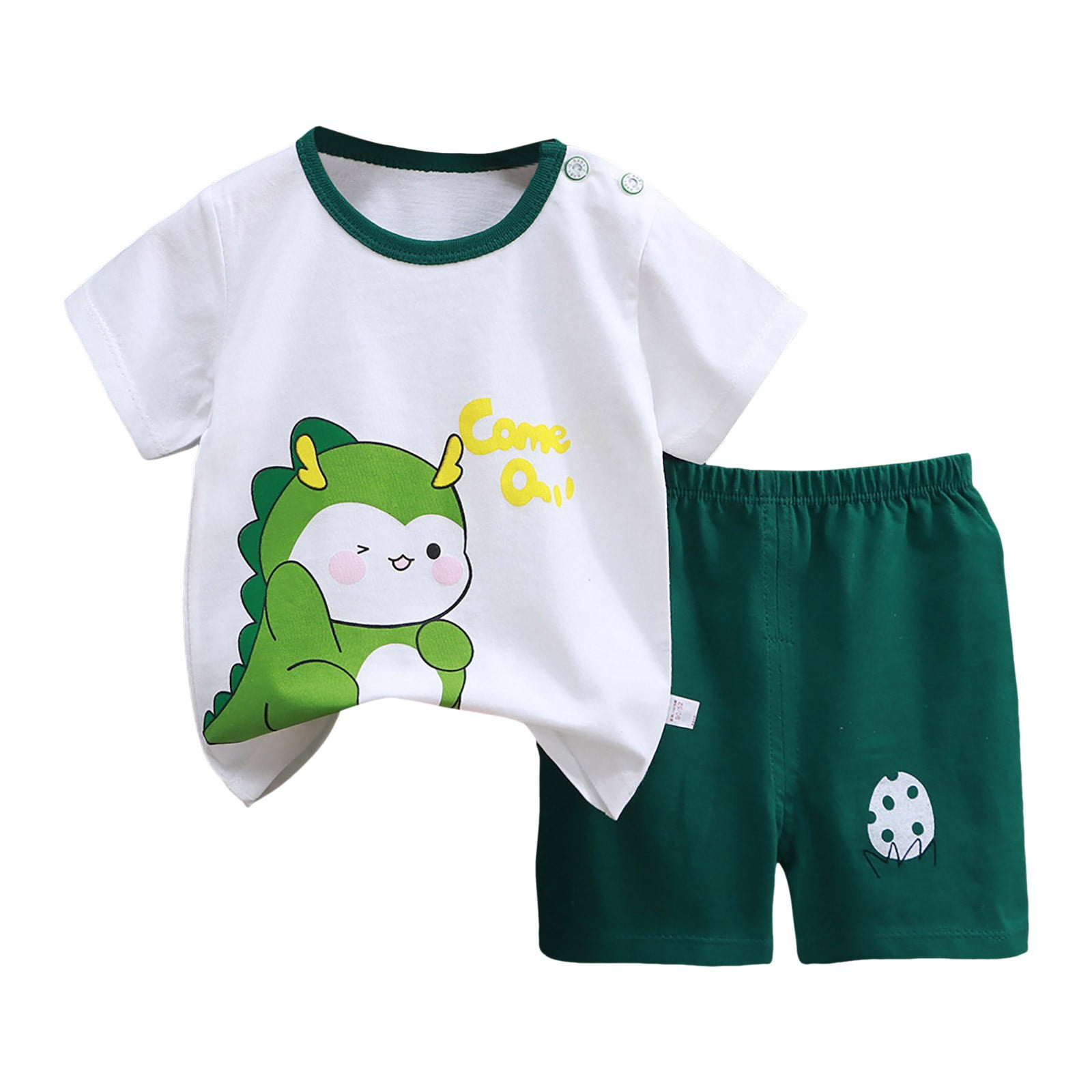 Boys Outfits Toddler Boy Clothes Cute Cartoon Print Children's Suit ...