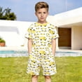 Boys Outfits Toddler Boys Short Sleeve Top and Shorts Casual Summer Set ...