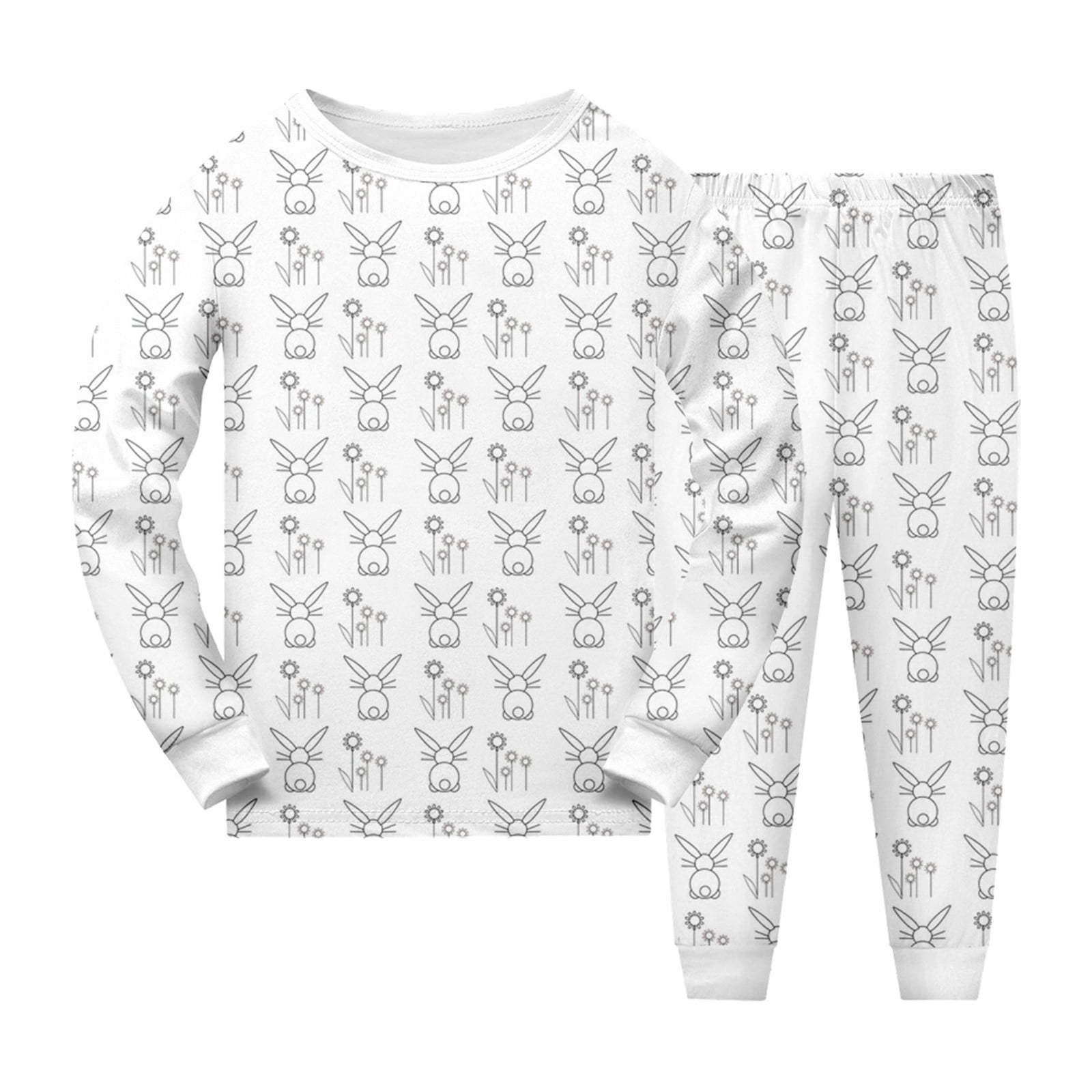 Boys Pajamas Kid Diy Hand Painted Homewear Set Colouring Can Play with ...