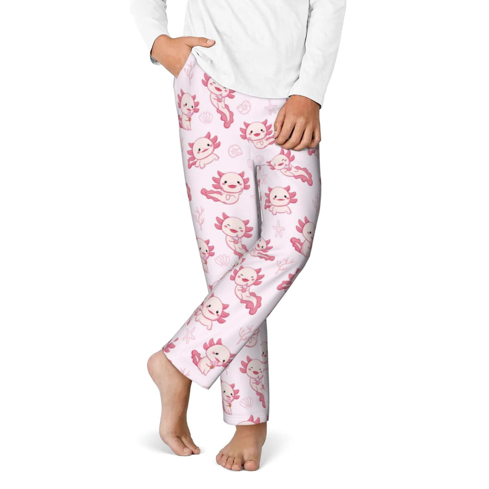 Boys Pajamas Pants - Baby Salamander Soft Cotton Kids Pajamas, Comfy ...