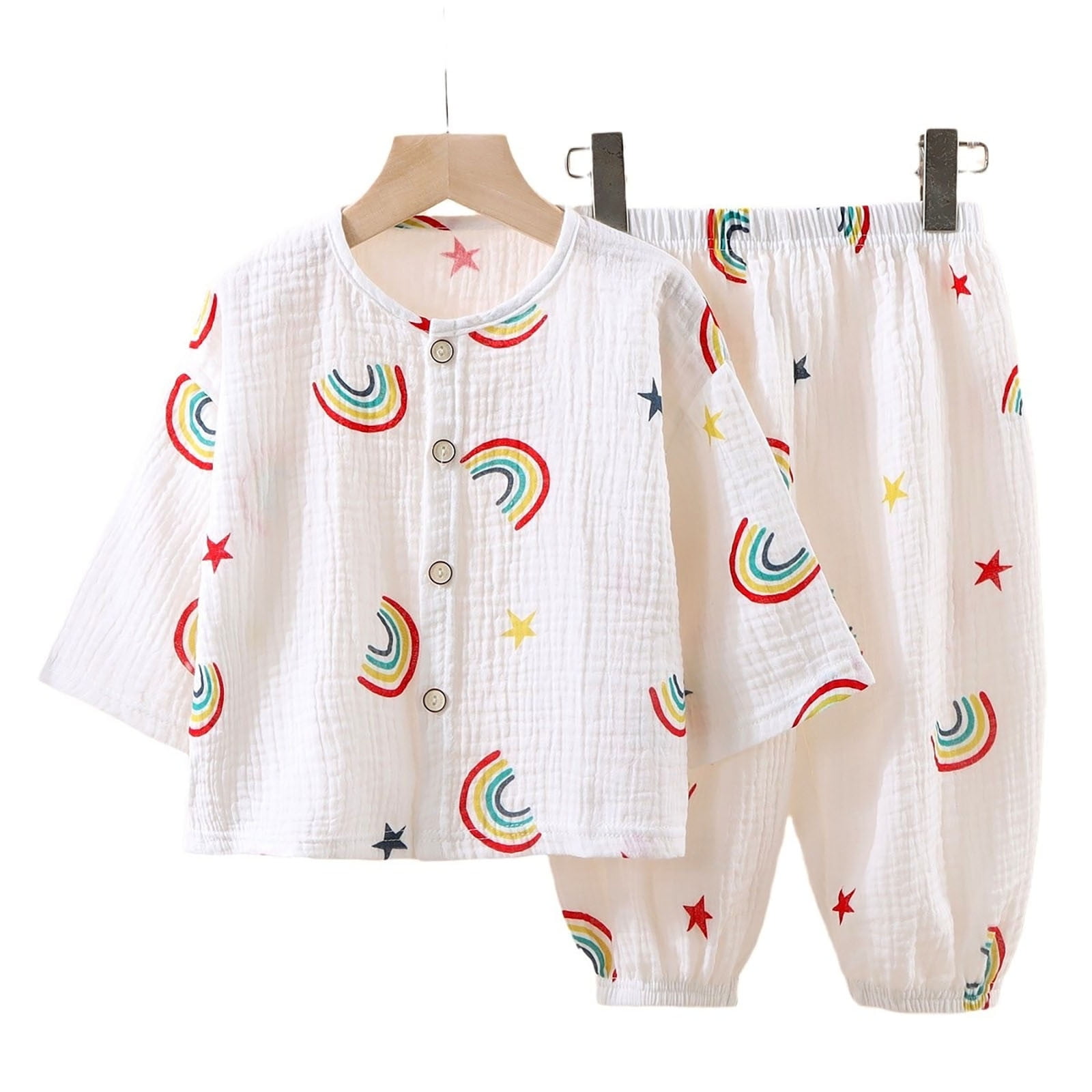 Boys Pajamas Set Fall Warm Pajamas Baby Kids Clothes Cartoon Thin ...