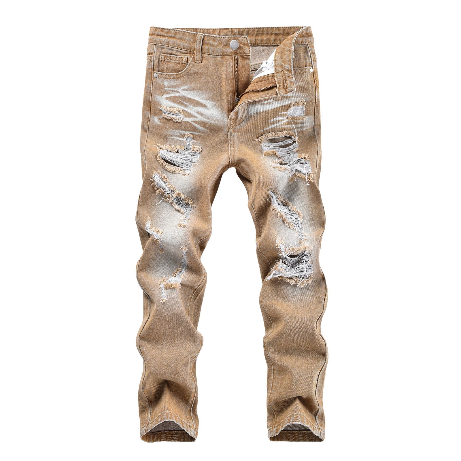 Boys Pants,Boys Distressed Denim Pants High Street Fashion Casual ...
