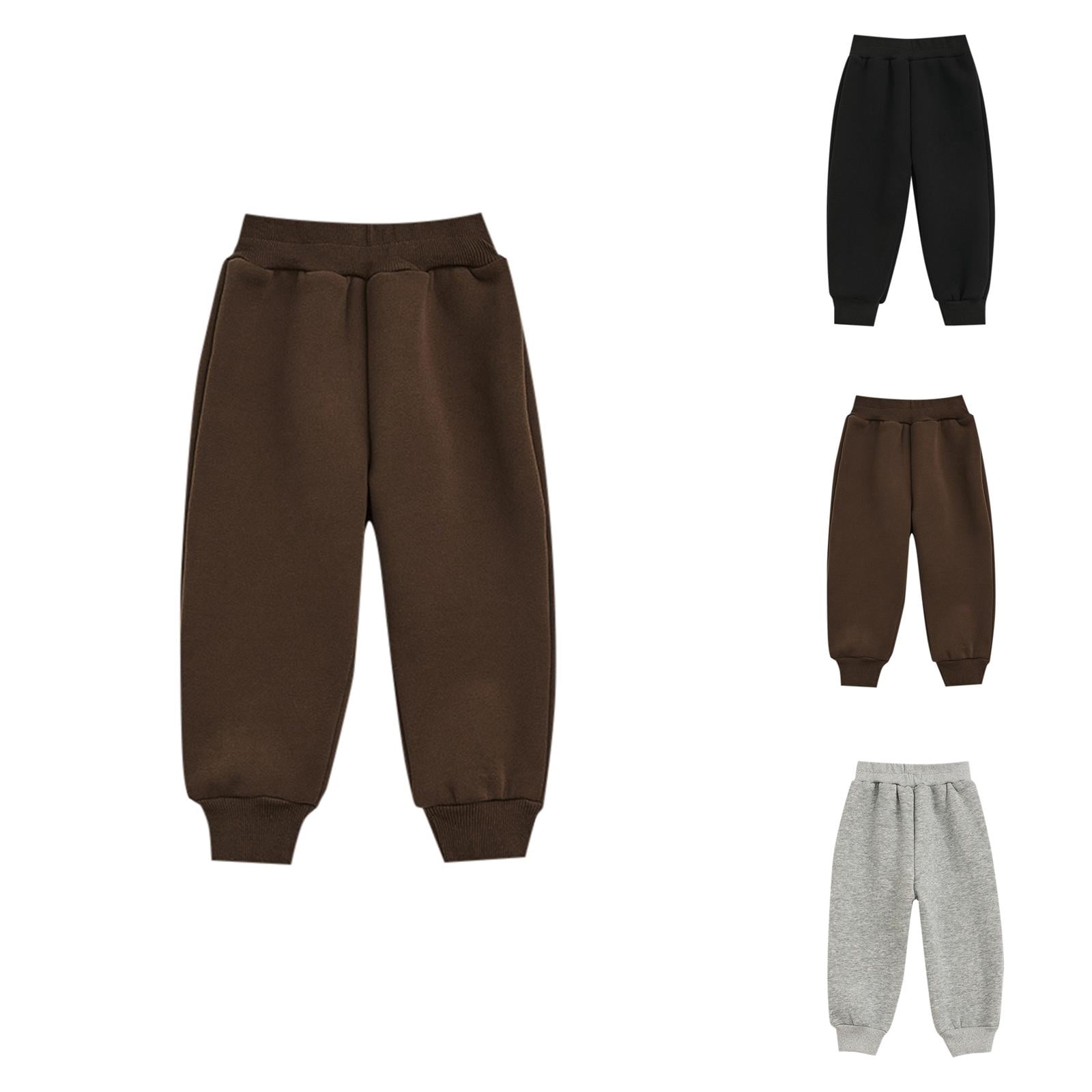 Boys Pants Boys Sweatpants Toddler Elastic Waist Pants with Leggings ...