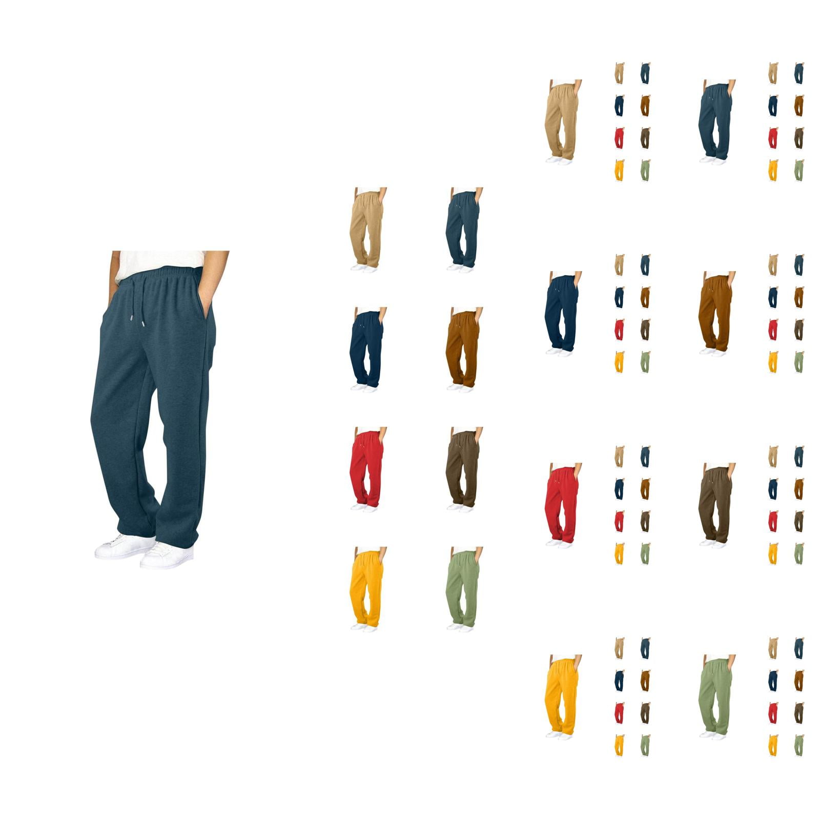 Boys Pants Boys Sweatpants Wide Leg High Waisted Joggers Yoga Pants ...