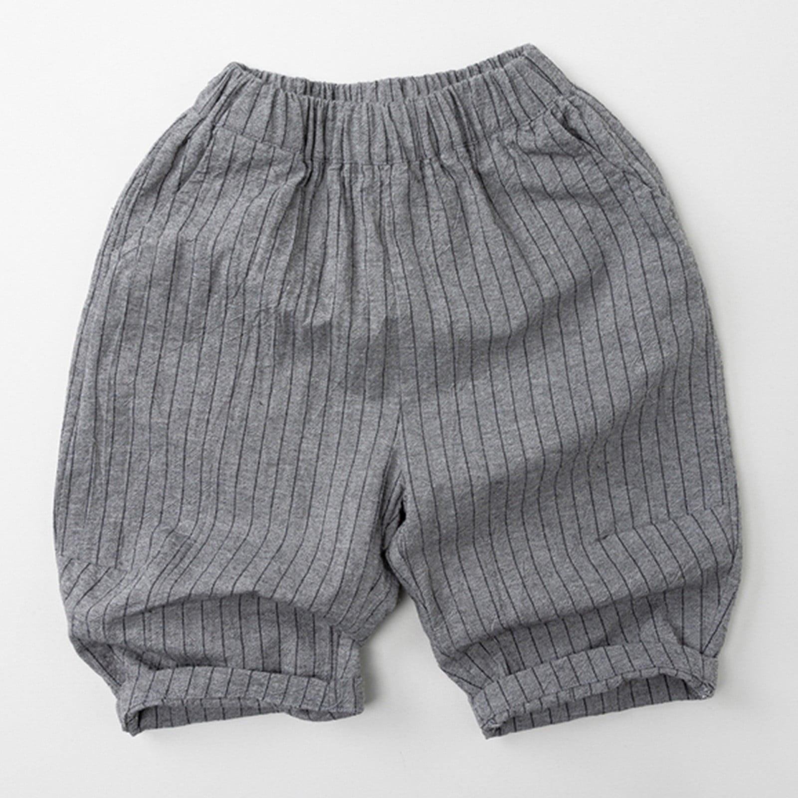 Boys Pants Lantern Style Apple Print Thin Loose Casual Summer Long ...