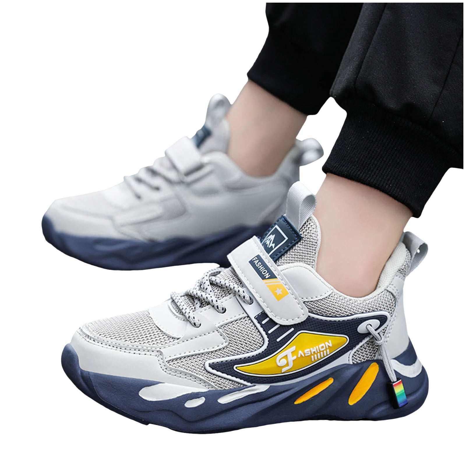 Boys Platform Non Slip Running Shoes Toddler Fashion Breathable Tennis ...