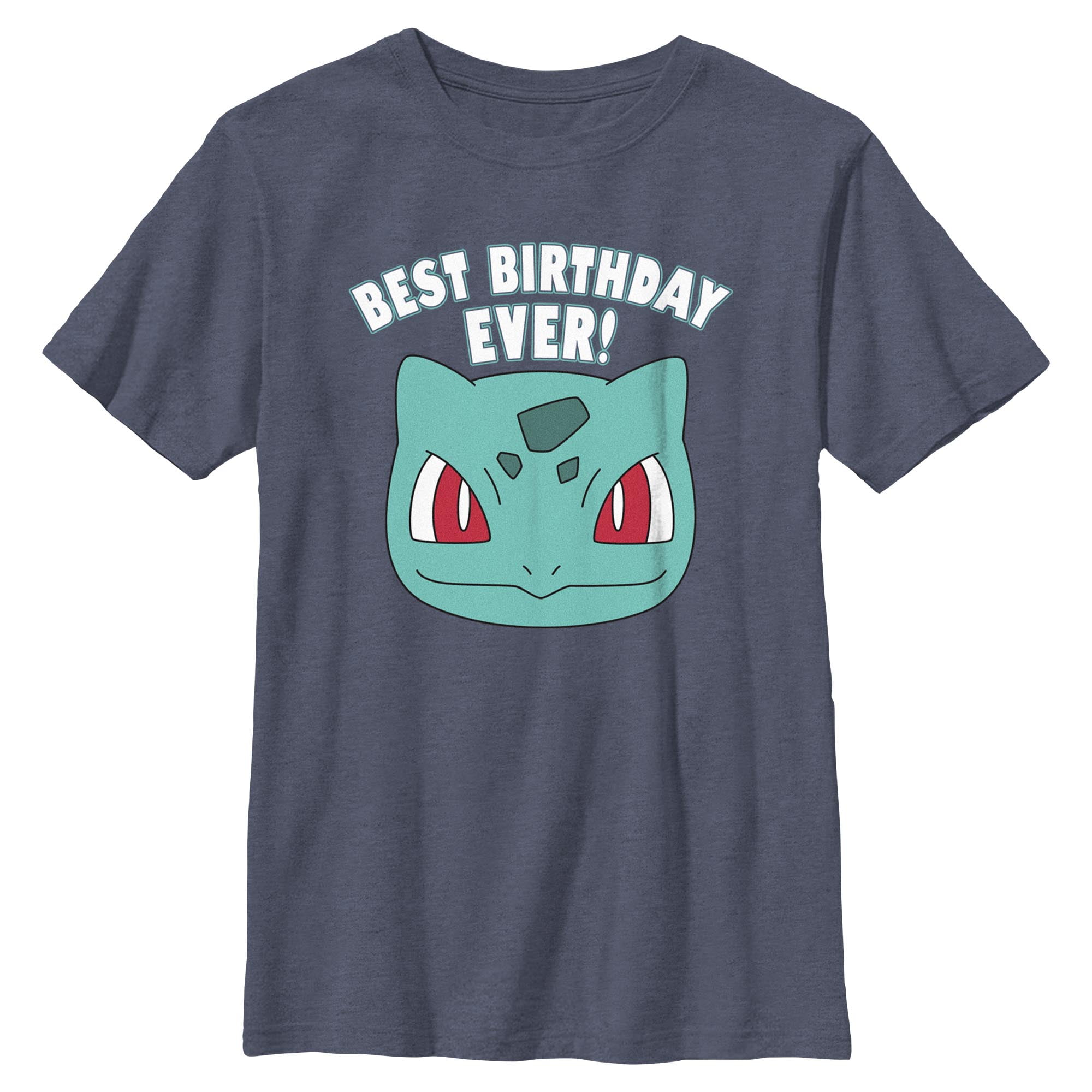 Boys Pokemon Bulbasaur Best Birthday Ever T Shirt - Walmart.com