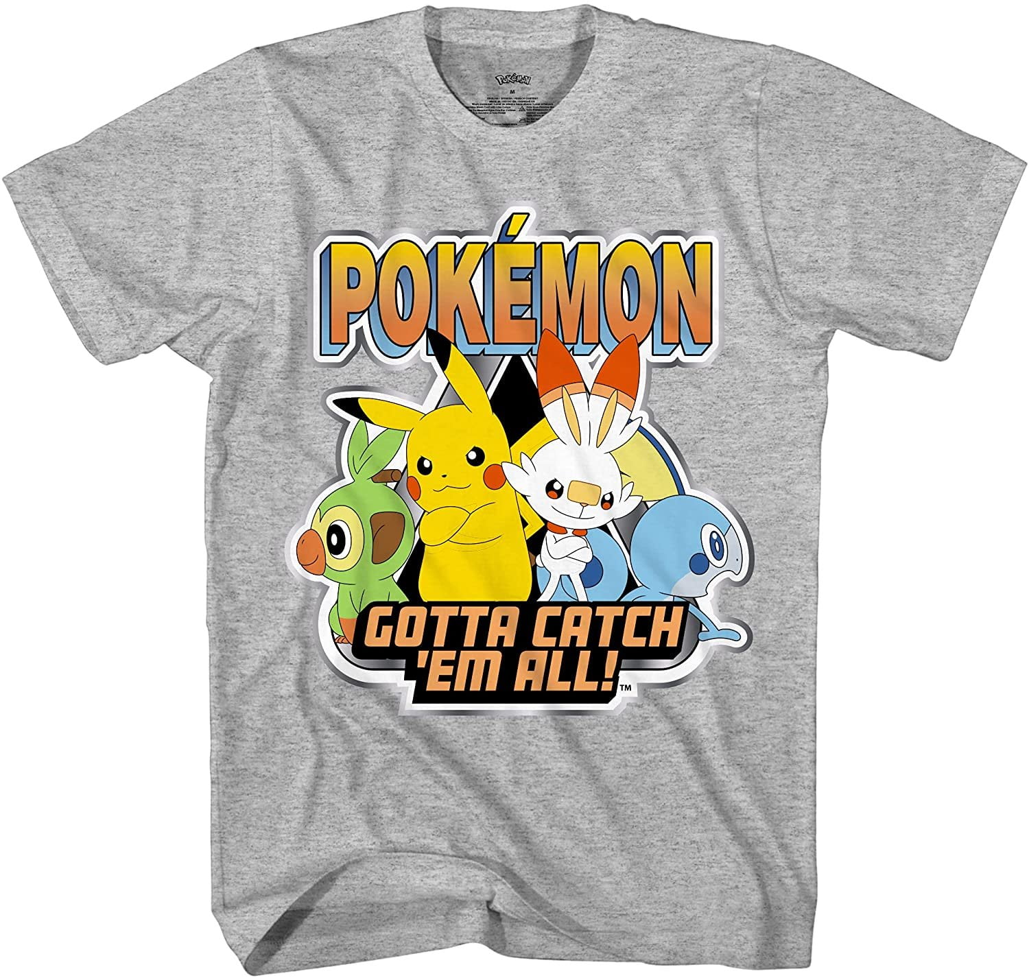 Boys Pokemon Charizard Short Sleeve T-Shirt- Little to Big Boys Sizes ...