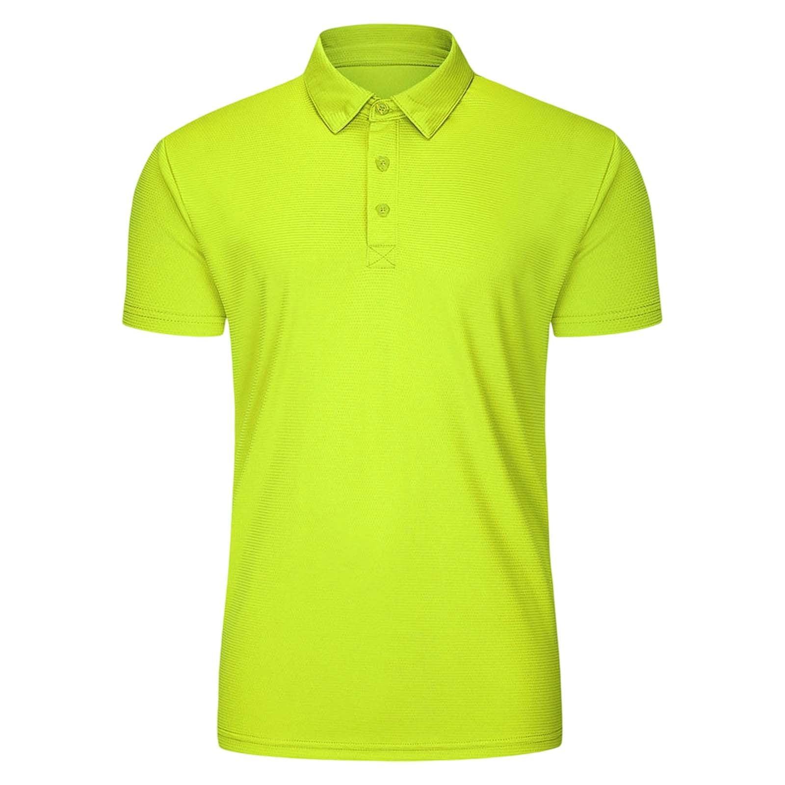 Boys Polo Shirt Short Sleeves Boys Light Green Button up Shirt Collared ...