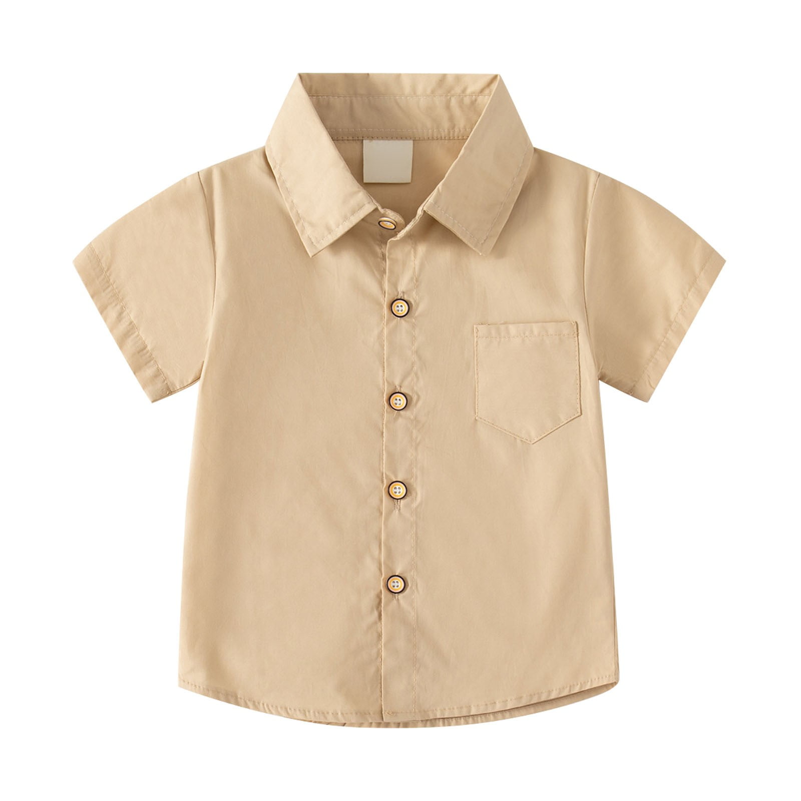 Boys' Polo Shirt Short Sleeve Tops Collared Shirts Summer Shirt for ...