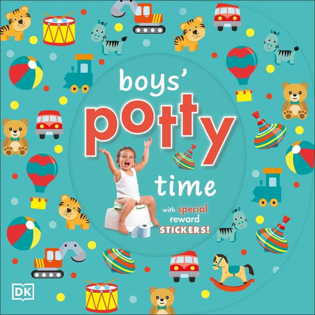 Boys Potty Time (Board Book) - Walmart.com