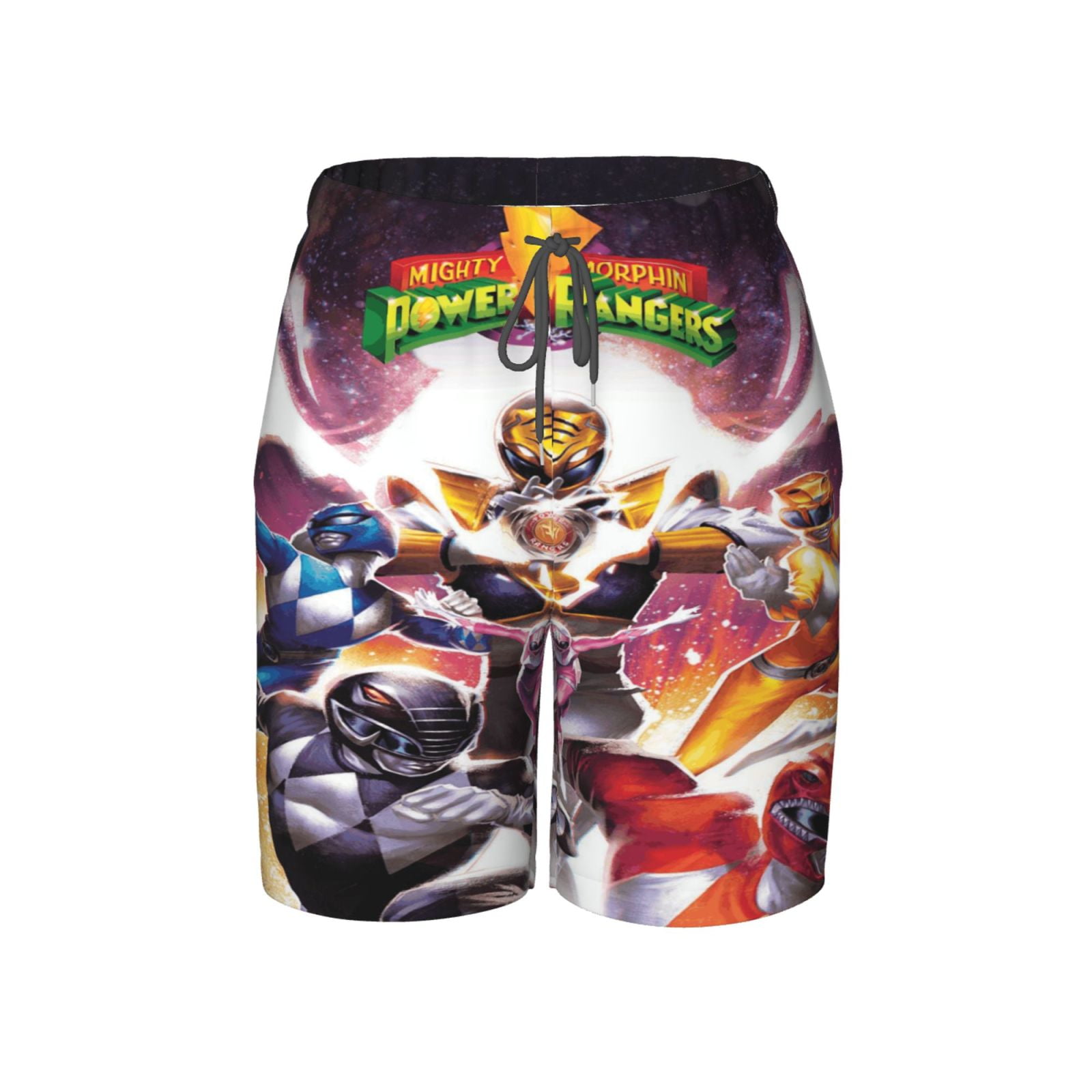 Boys Power Team Ran-,Ger2 Swim Trunks With Mesh Liner Kids Cartoon ...
