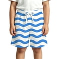 Boys Print Layer Beach Shorts Swim Trunks Quick Dry 5 Inch Swim Shorts ...