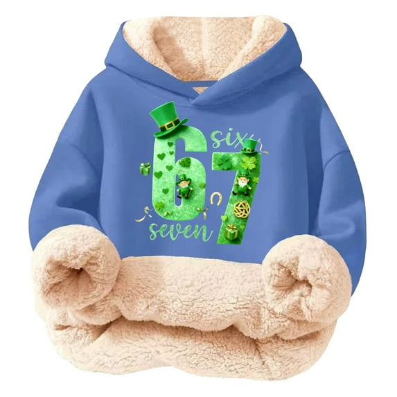 Boys Printed Kid Hoodie With Drawstringless Front Pocketless Pullover ...