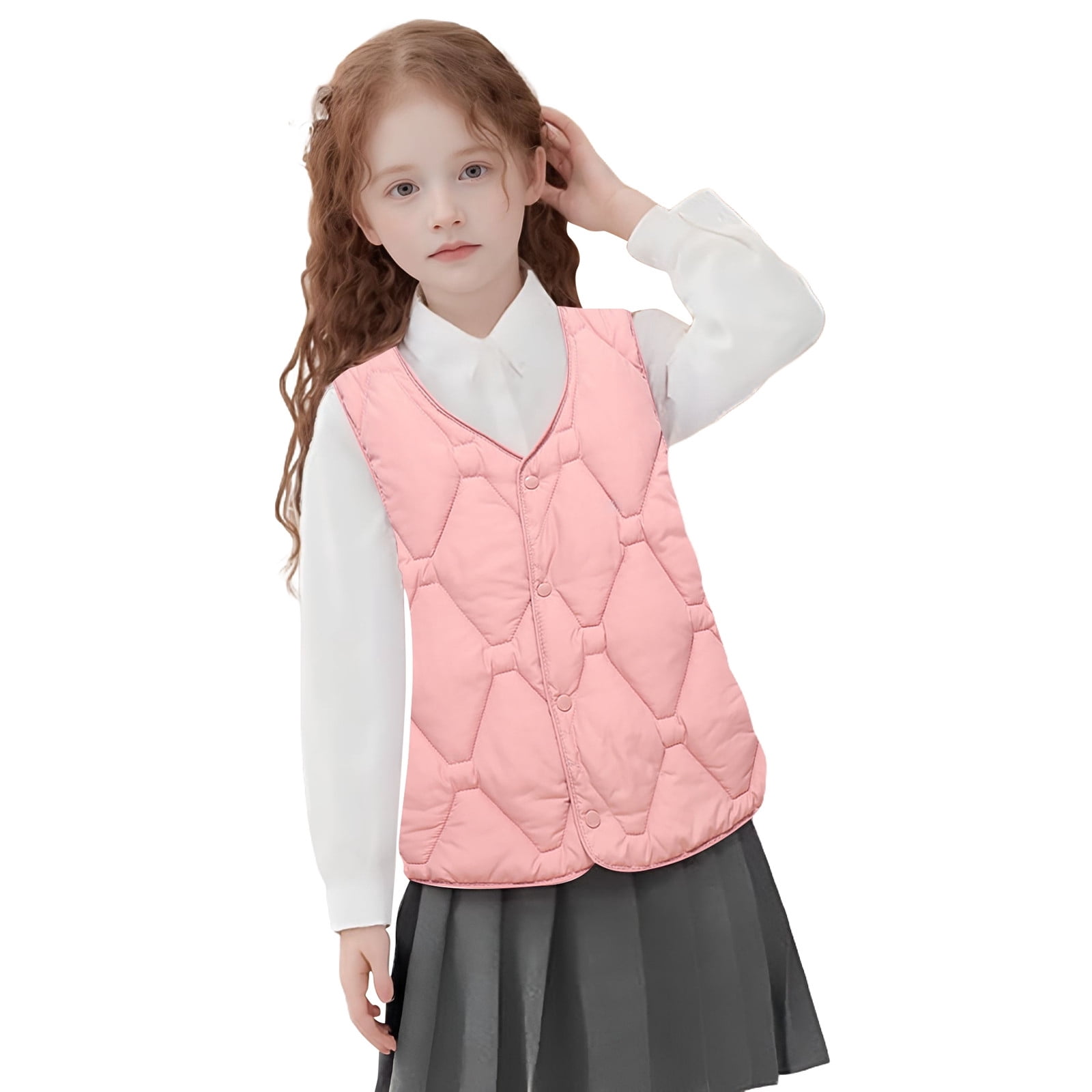 Boys Puffer Vest Sleeveless Jacket Lightweight Outerwear Jackets ...