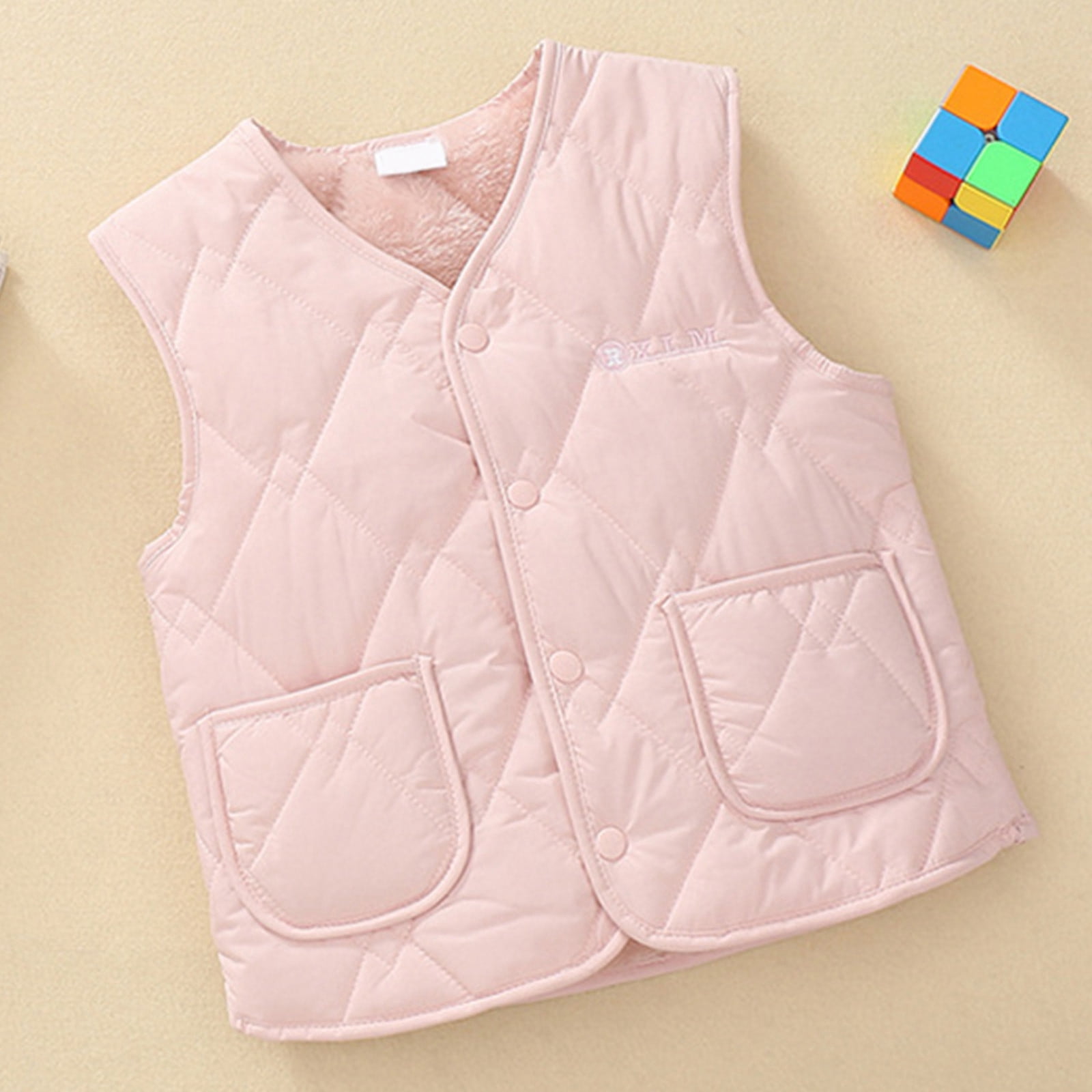 Puffer Vest Sleeveless Lightweight Outerwear Jackets & Vests Kids ...