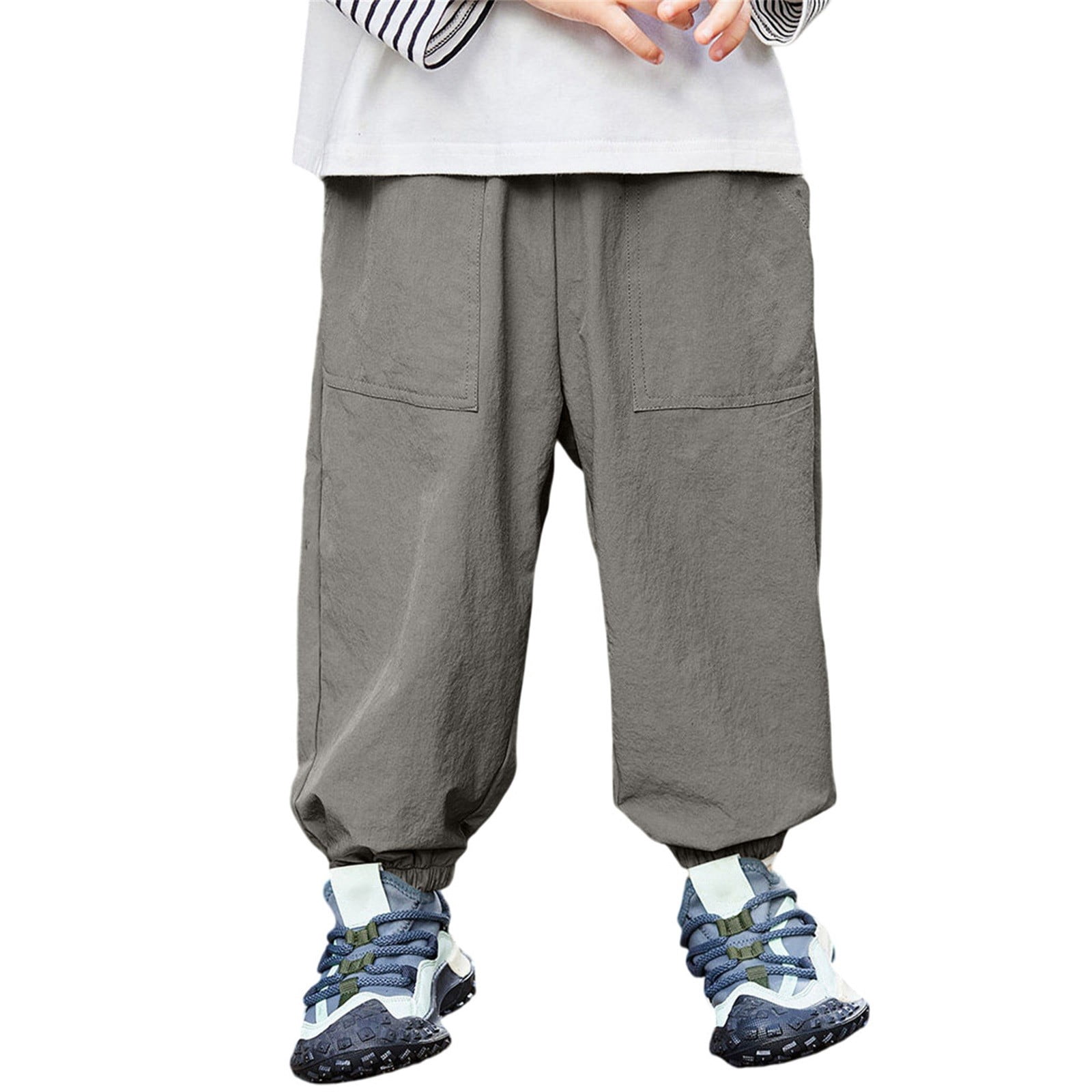 Boys Quick D𝐫y Cargo Pants Kids Hiking Pants Toddler Lightweight ...