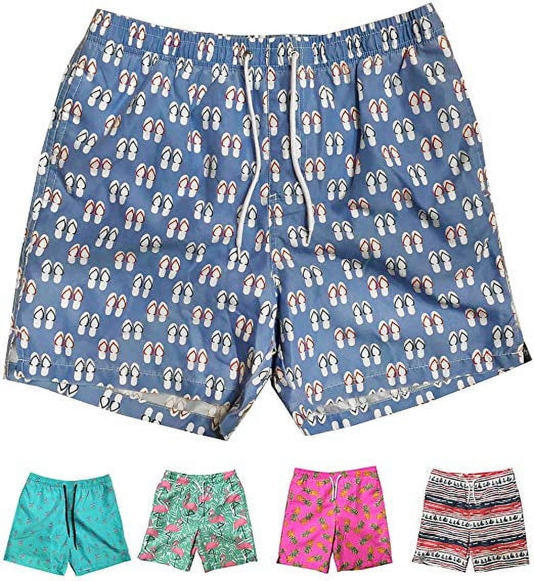 INGEAR Boys Swim Trunks - UPF 50+, Quick Dry Boys Bathing Suit, Beach ...