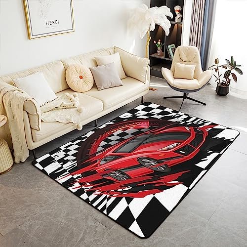 Race Car Rug