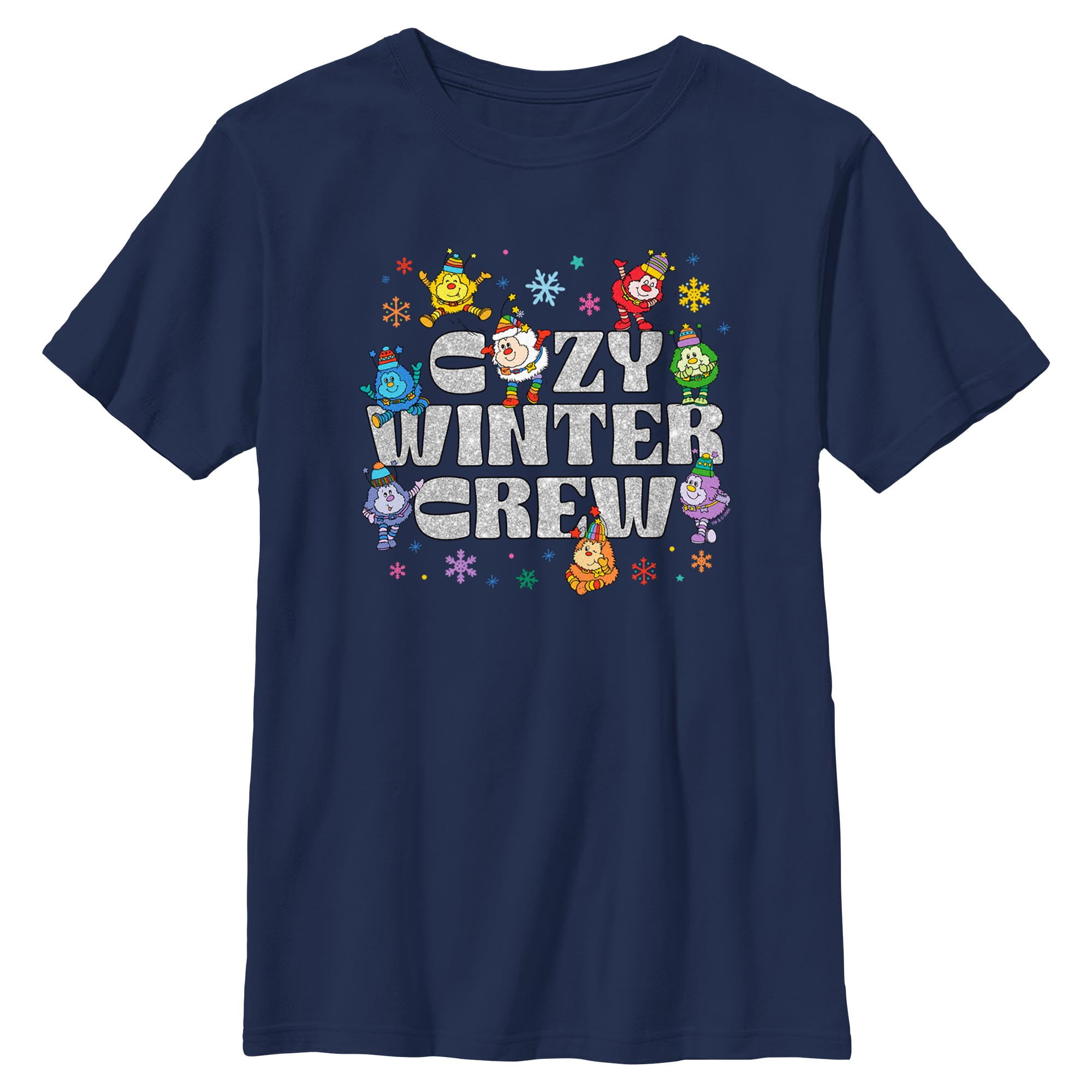 Boys Rainbow Brite Cozy Winter Sprites Crew T Shirt - Walmart.com