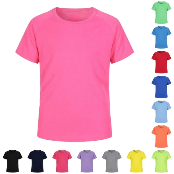 Boys Rash Guard Swim Shirt Short Sleeve Sun Protective Top For Toddler ...