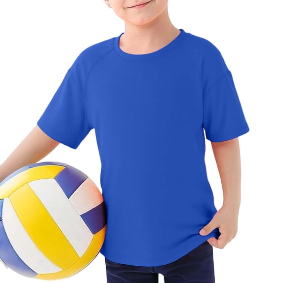 Boys Rash Guard Swim Shirt Short Sleeve Sun Top for Toddler Kids Youth ...