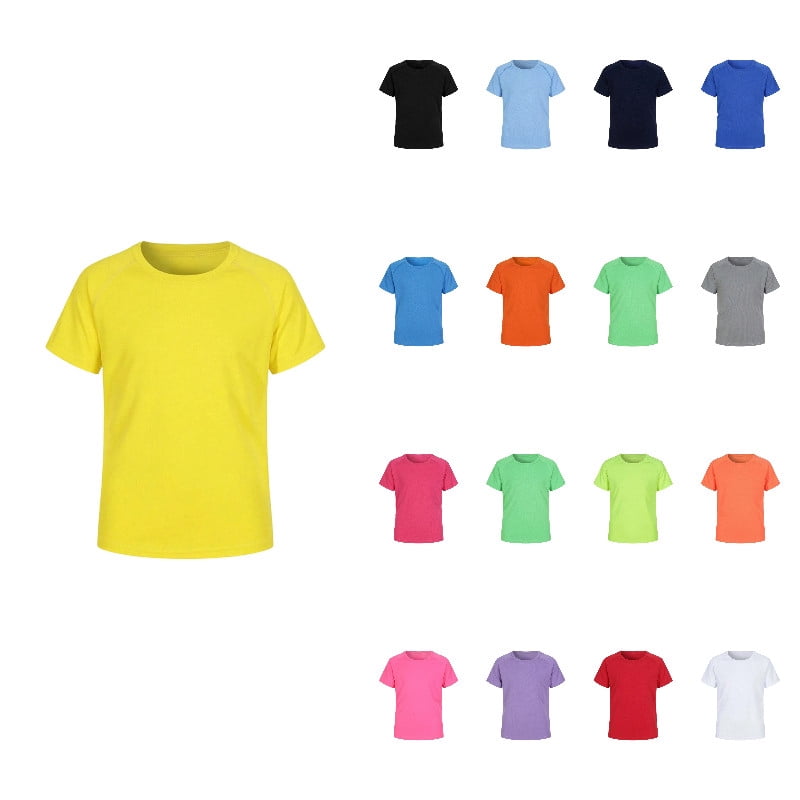 Boys Rash Guard Swim Shirt Short Sleeve Sun Tops for Toddler Kids Youth ...