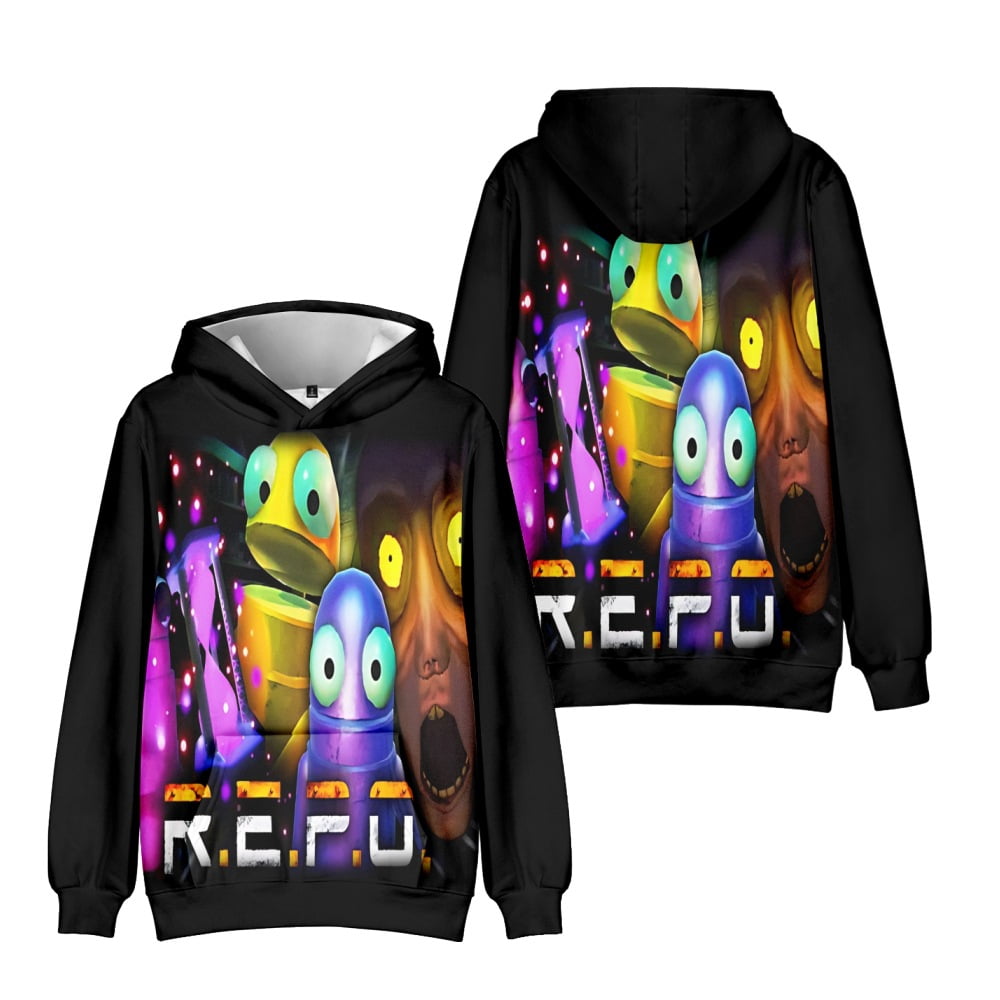 Boys Repo Game 3D Figure Printed Sweatshirt for Fans Gift Kids R.E.P.O ...