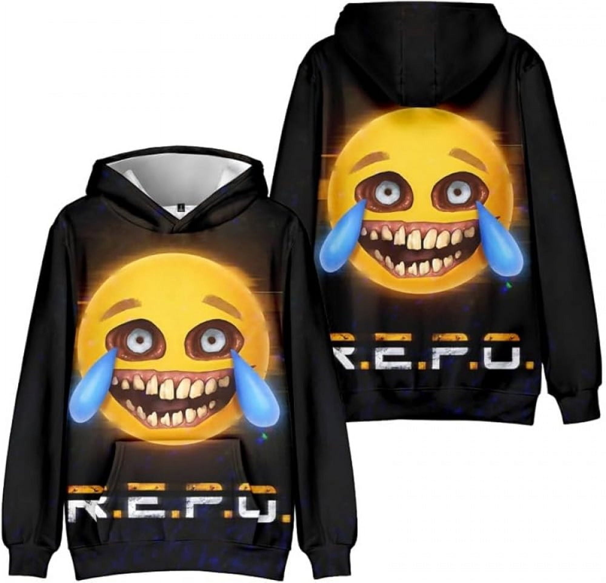 Boys Repo Game 3D Figure Printed Sweatshirt for Fans Gift Kids R.E.P.O ...