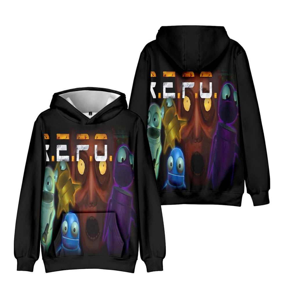 Boys Repo Game 3D Figure Printed Sweatshirt for Fans Gift Kids R.E.P.O ...