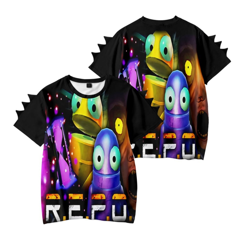 Boys Repo Game Shirt Kids R.E.P.O Characters Inspired T-Shirt Merch ...