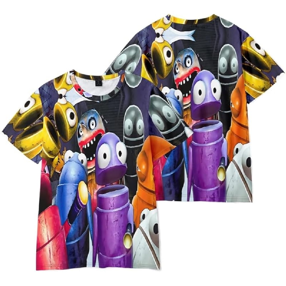 Boys Repo Game Shirt Kids R.E.P.O Characters Inspired T-Shirt Merch ...