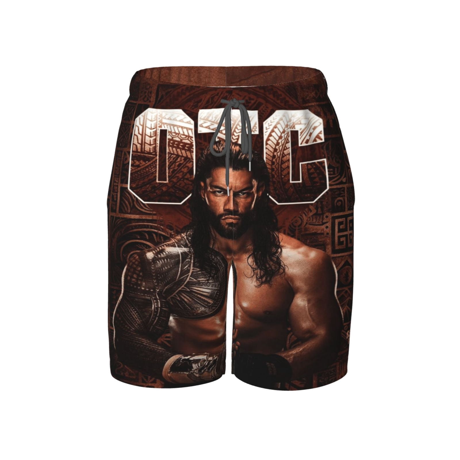Boys Roman Wres-Tler Reign Beach Shorts Swim Trunks Swim Shorts Quick ...