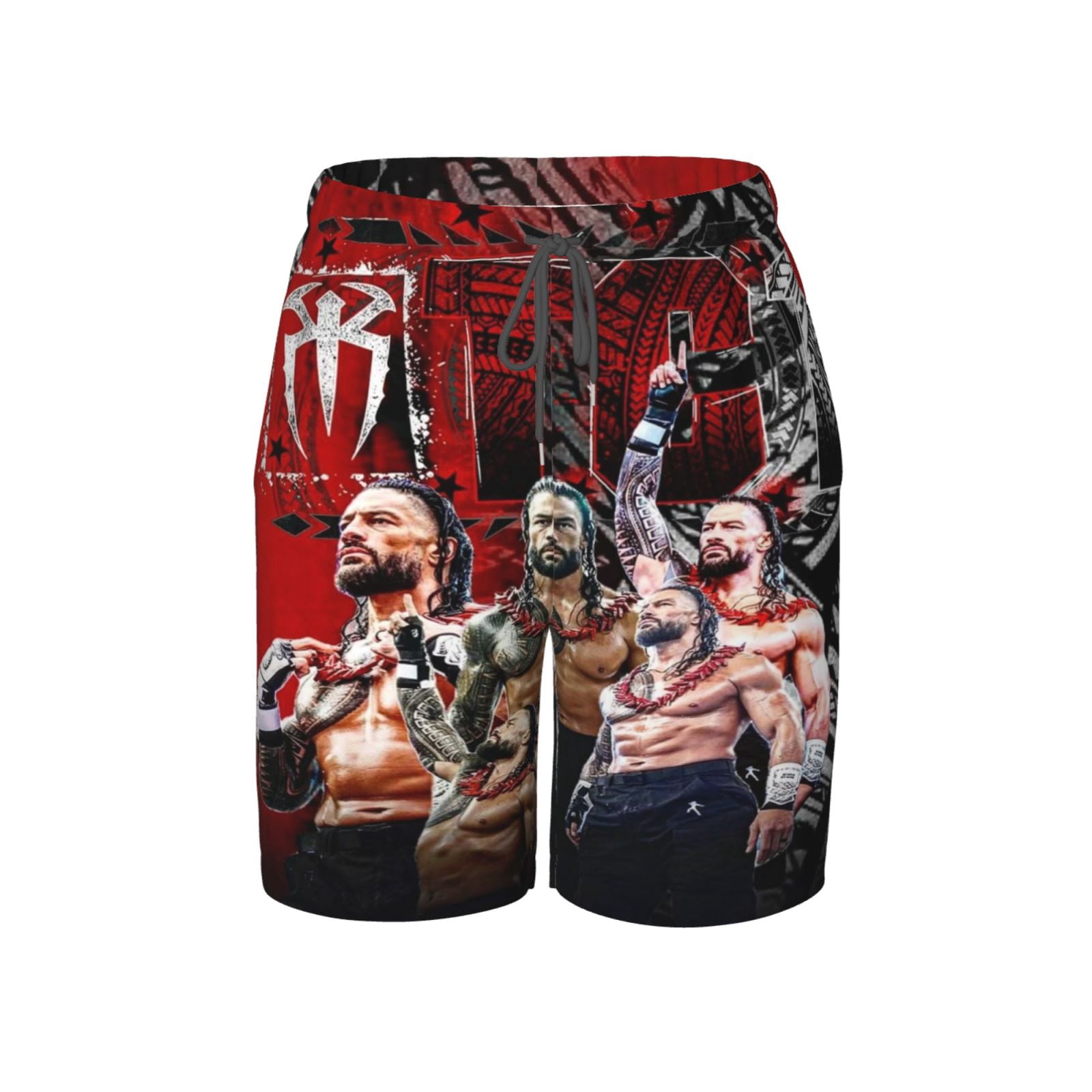 Boys Roman Wres-Tler Reign Beach Shorts Swim Trunks Swim Shorts Quick ...