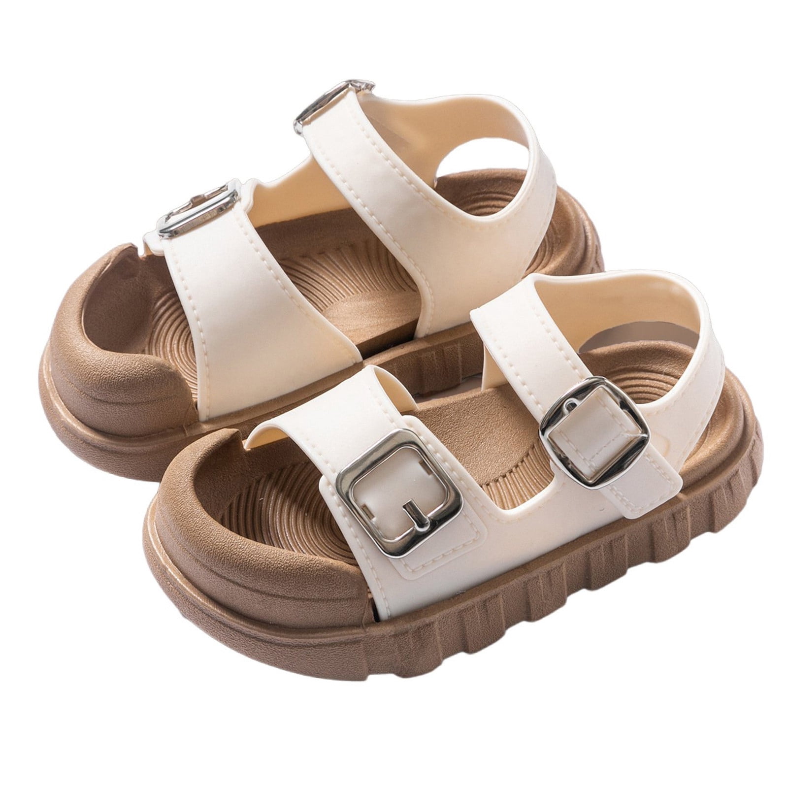 Boys Sandals Adjustable Strap Sandals Daily Shoes Outdoor Footwear Soft ...