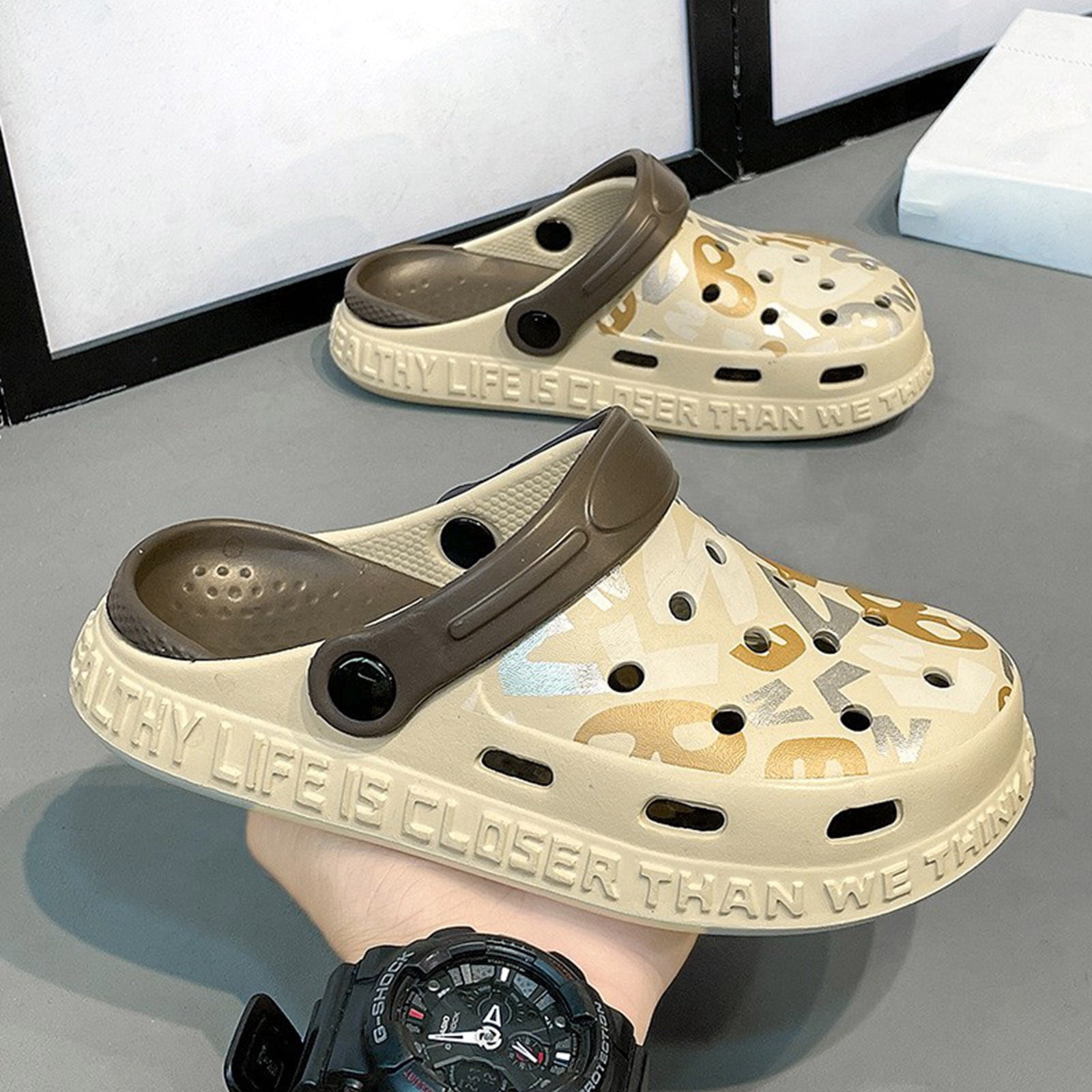 Boys Sandals Clogs For Kids Lightweight Breathable Sandals Outdoor ...