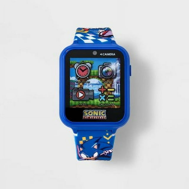 Kids' Sega Sonic the Hedgehog Digital Wrist Interactive Smart Watch ...