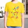Boys Shirt Size 3-4Y Kids Banana Baseball Print Short Sleeve Crewneck ...