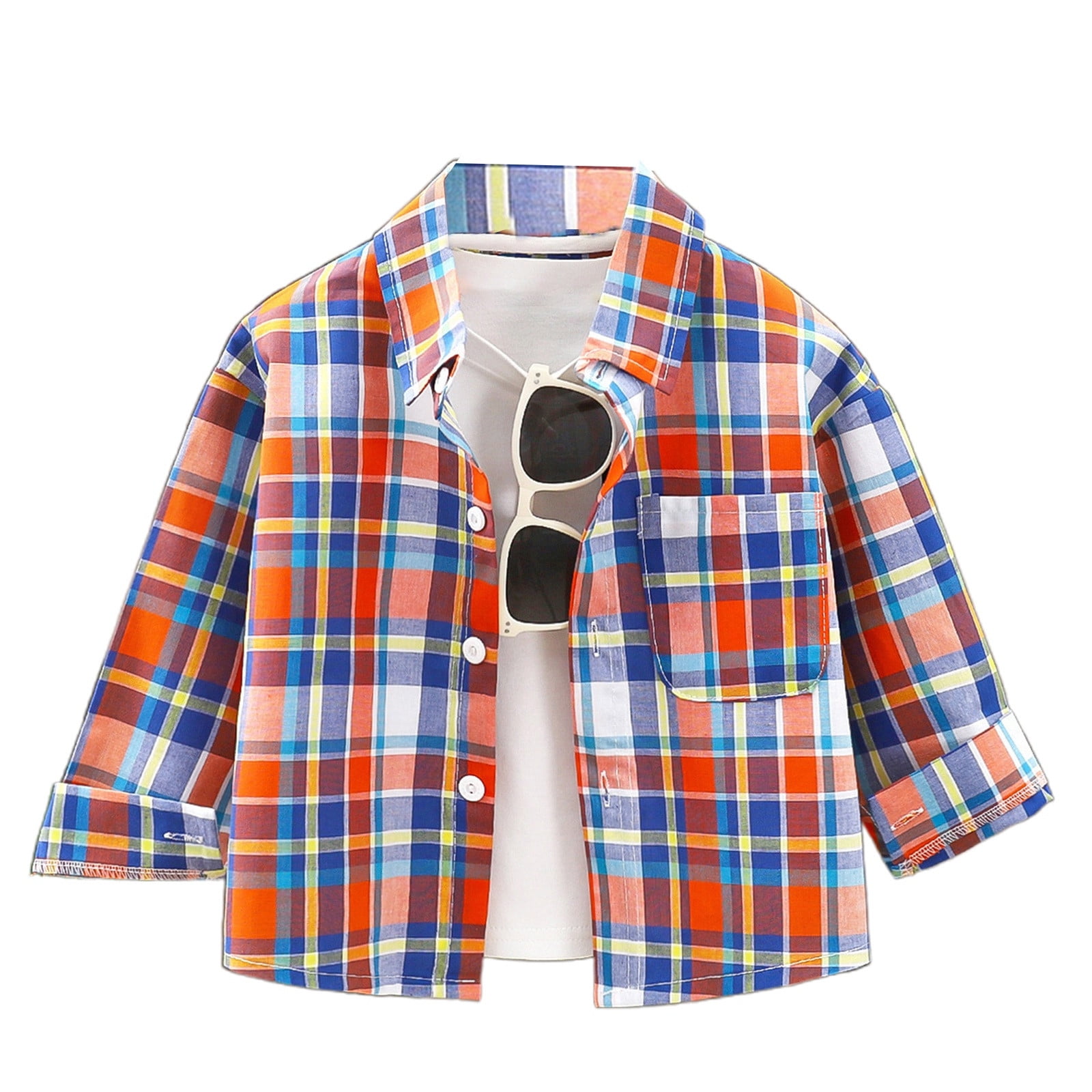 Boys Shirts Casual Loose Fit Comfortable Spring Summer Fall Fashion ...