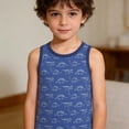 Boys Shirts Size 2-3Y Children Graphic Print Crew Neck Sleeveless Top ...