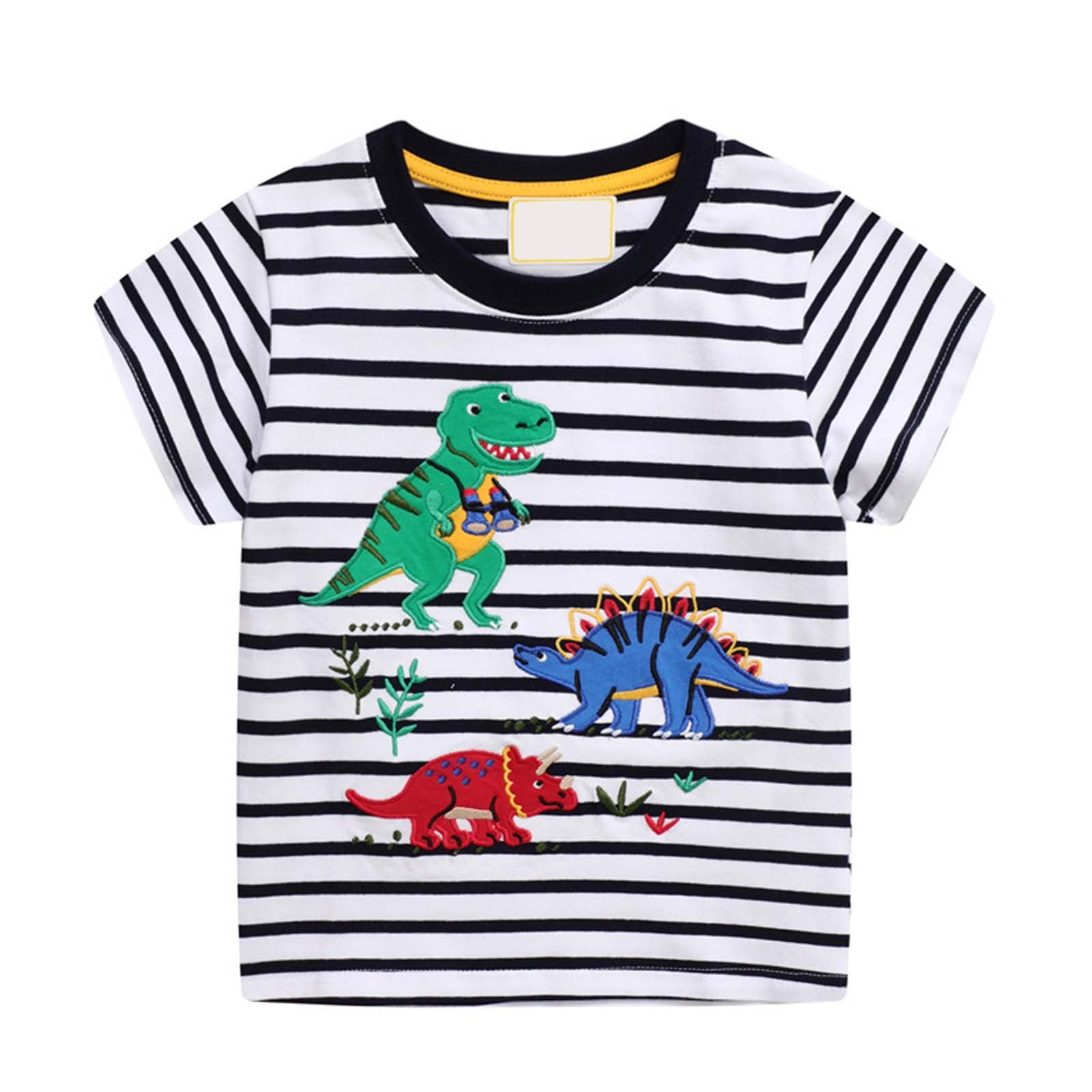 Boys Shirts T Shirt Summer Short Sleeve Outdoor Sports Active Kids ...