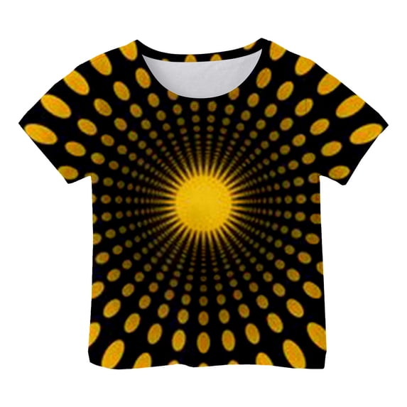Boys Shirts T Shirt Toddler Girls Fashion Cool 3D Prints Trendy Kid Kid ...