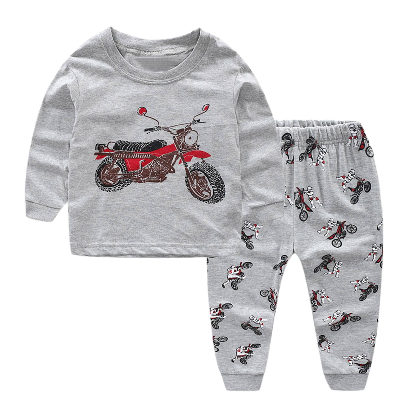Boys Shirts T Shirt Toddler Kids Cartoon Dinosaur Grid Shorts Outfits ...