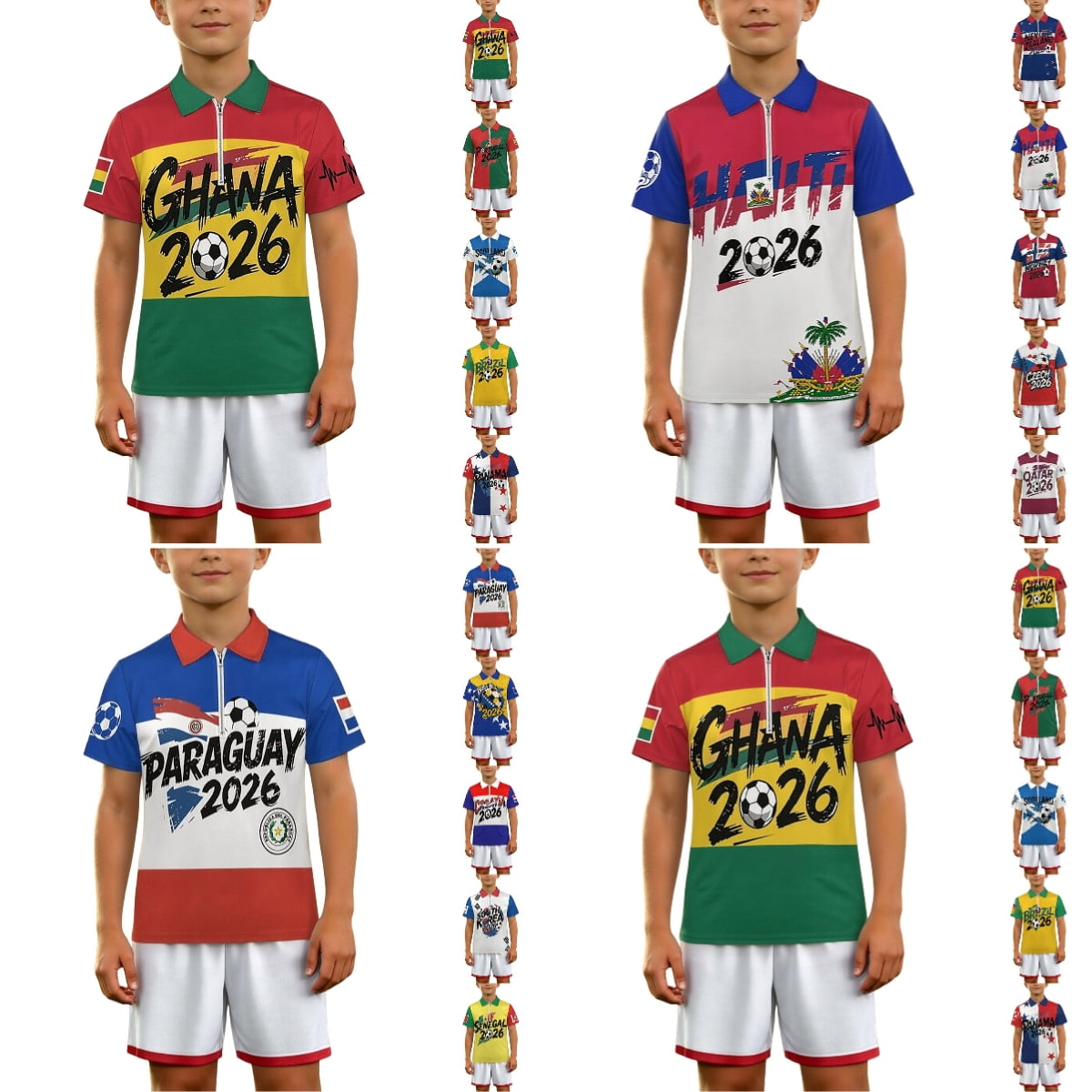 Boys Short Sleeve 2026 Summer Loose Fit Color Block Henley Neck T-Shirt ...
